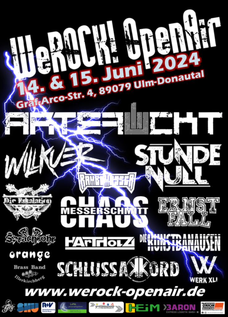 Das WeRock! Open Air lädt zum Tanz für den guten Zweck ⋆ Vollgas Richtung Rock