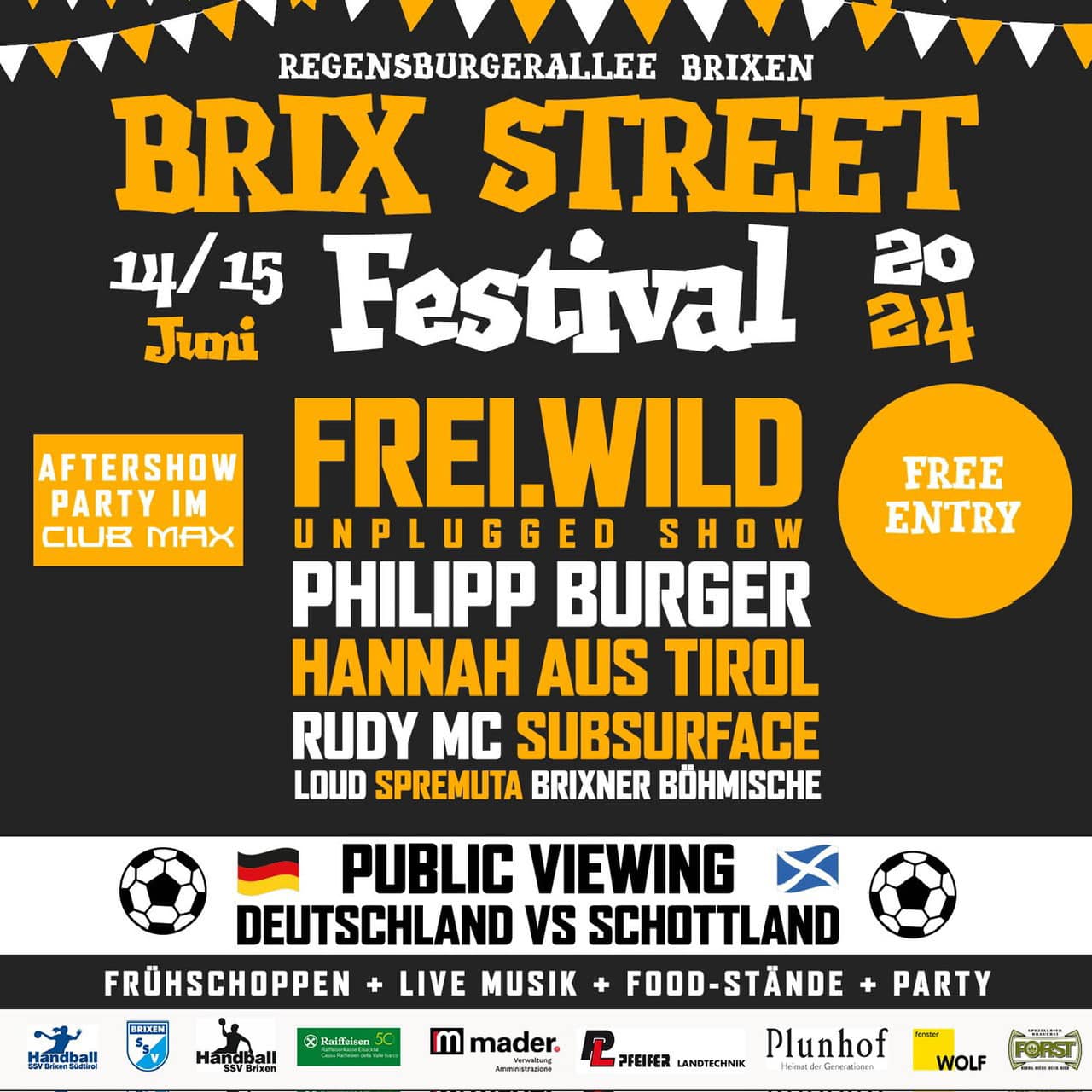 Frei.Wild unplugged auf dem BRIX Street Festival 2024 ⋆ Vollgas ...