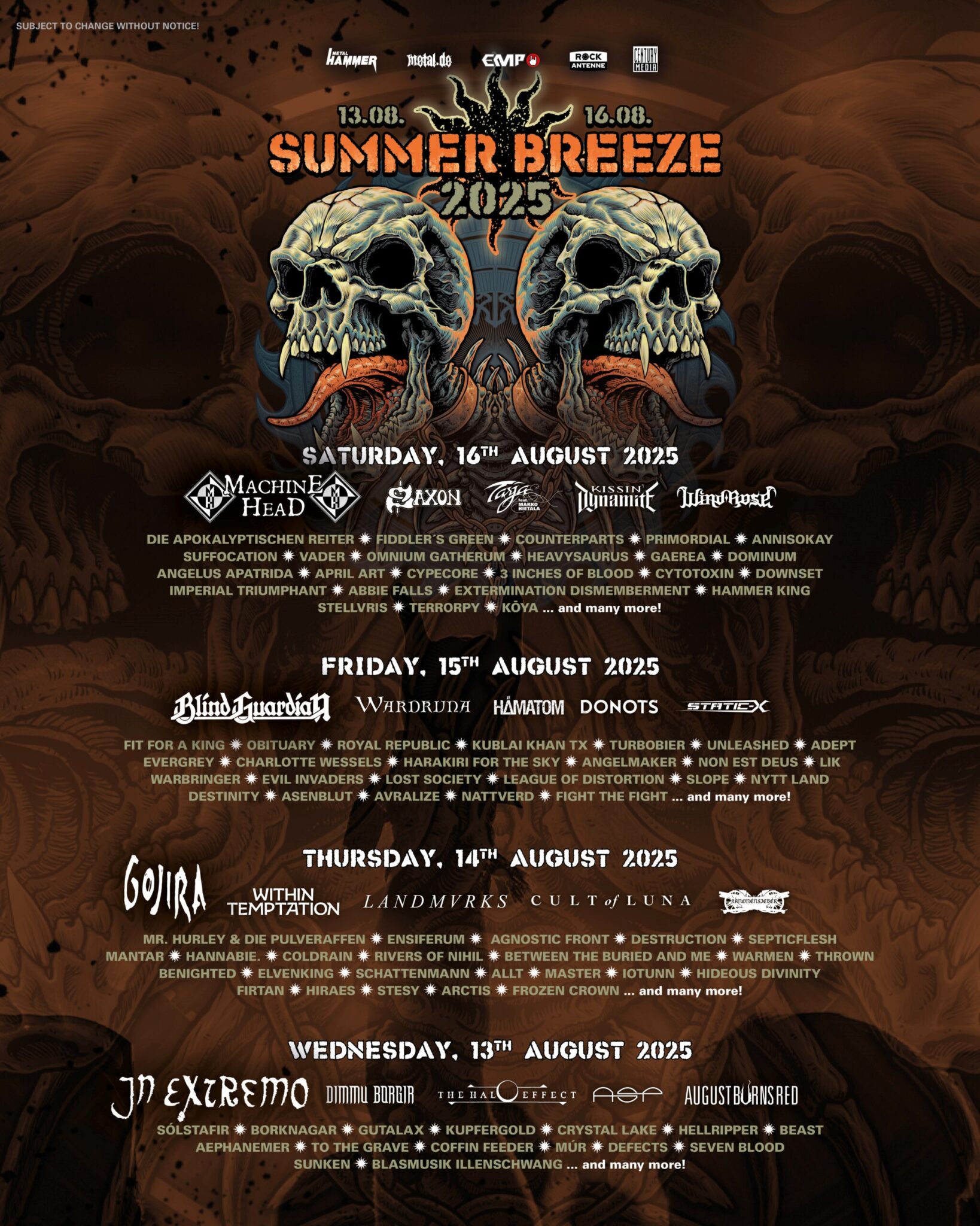 Das SUMMER BREEZE Open Air 2025 – eines der größten Festivals in ...