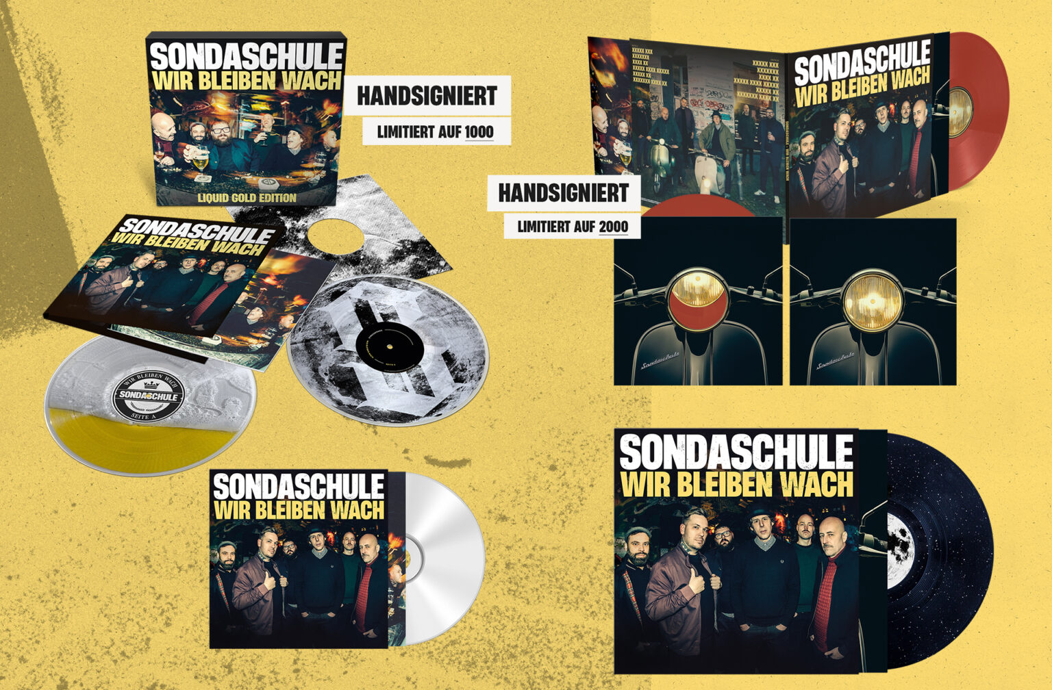 Sondaschule: Neues Album aus echtem Bier ⋆ Vollgas Richtung Rock